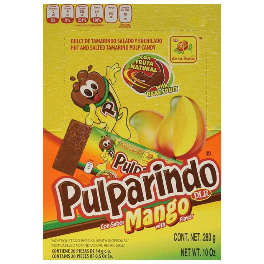 De La Rosa Pulparindo Mango 20pcs – Mexican Candy Store by Mexicrate