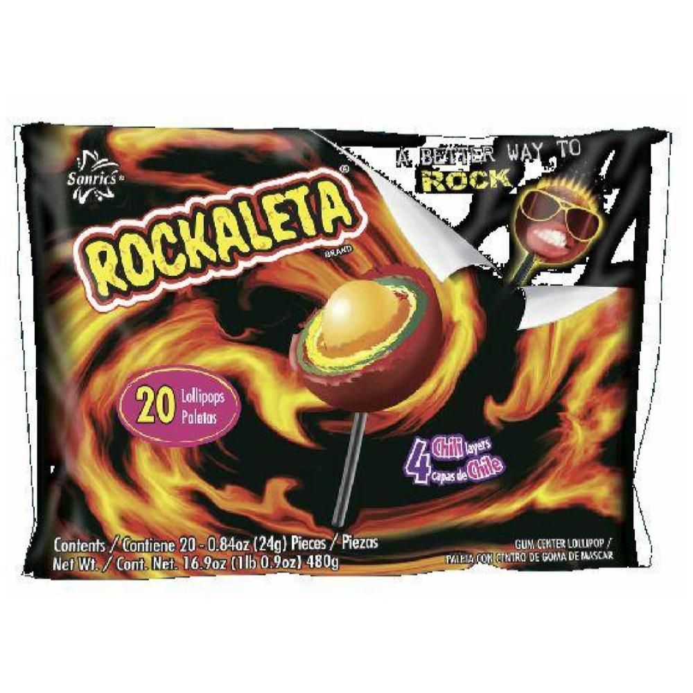 Rockaleta 4 Layer Lollipop 20pcs – Mexican Candy Store by Mexicrate